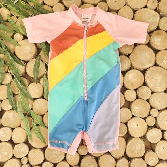 Hanna Andersson | Swim | Hanna Andersson Rainbow Rash Guard Suit For ...